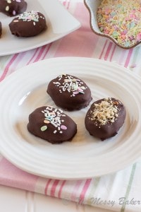 Chocolate Covered Nutella Eggs - One Sweet Mess