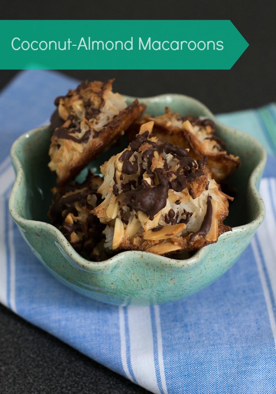 Coconut-Almond Macaroons - One Sweet Mess