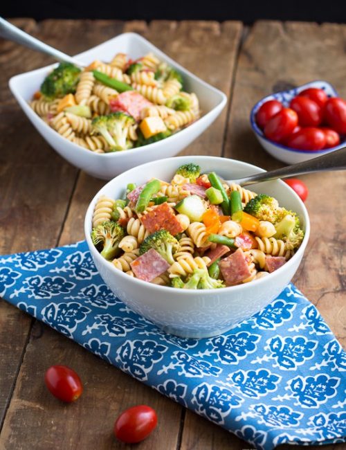 Roasted Marinara Pasta Primavera - One Sweet Mess