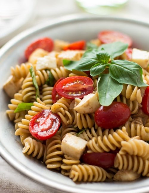 Roasted Marinara Pasta Primavera - One Sweet Mess
