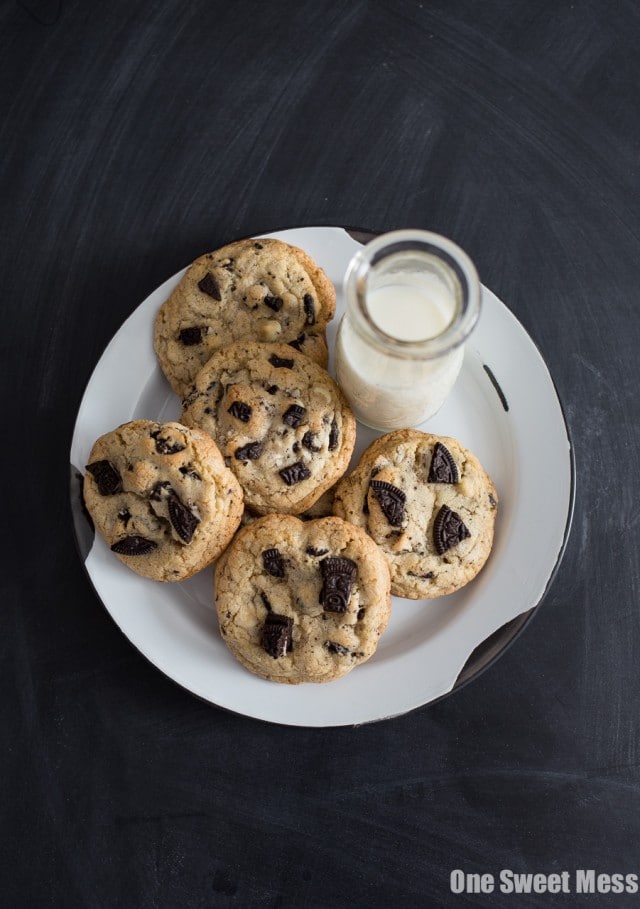Cookies & Cream Cookies - One Sweet Mess