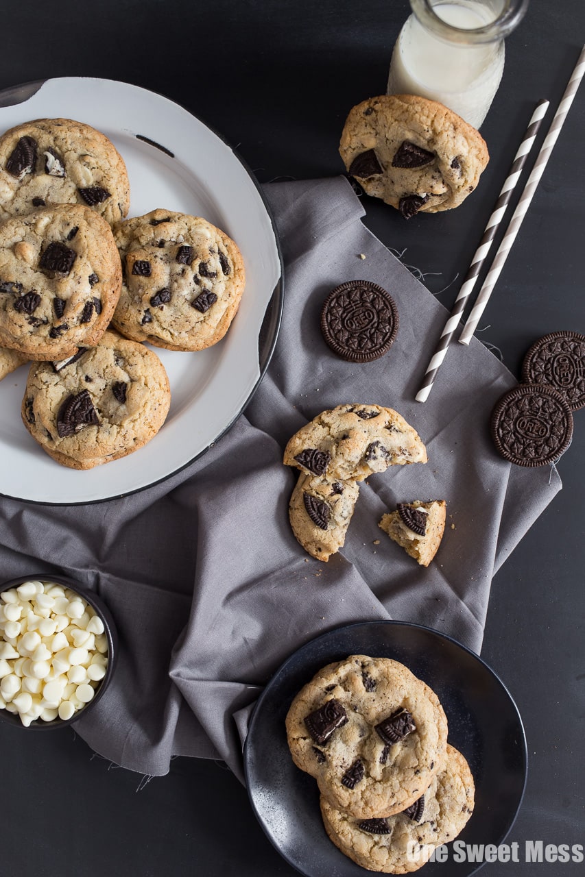 Cookies & Cream Cookies - One Sweet Mess