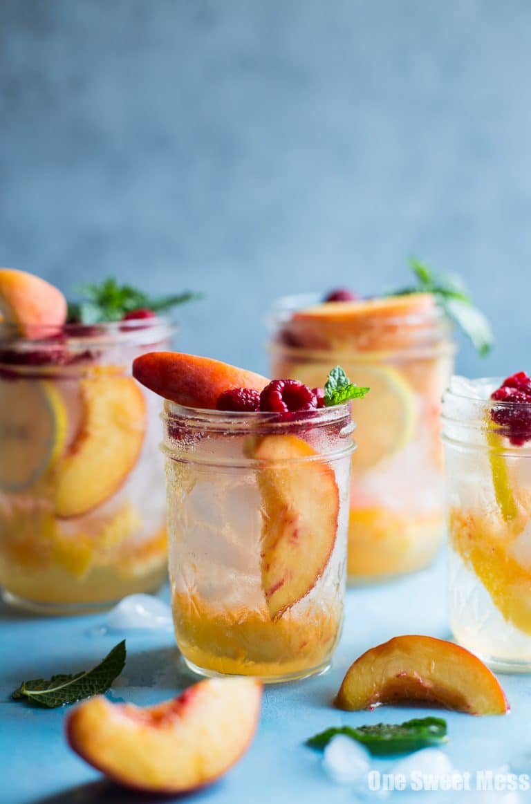 Fresh Peach Crush - One Sweet Mess